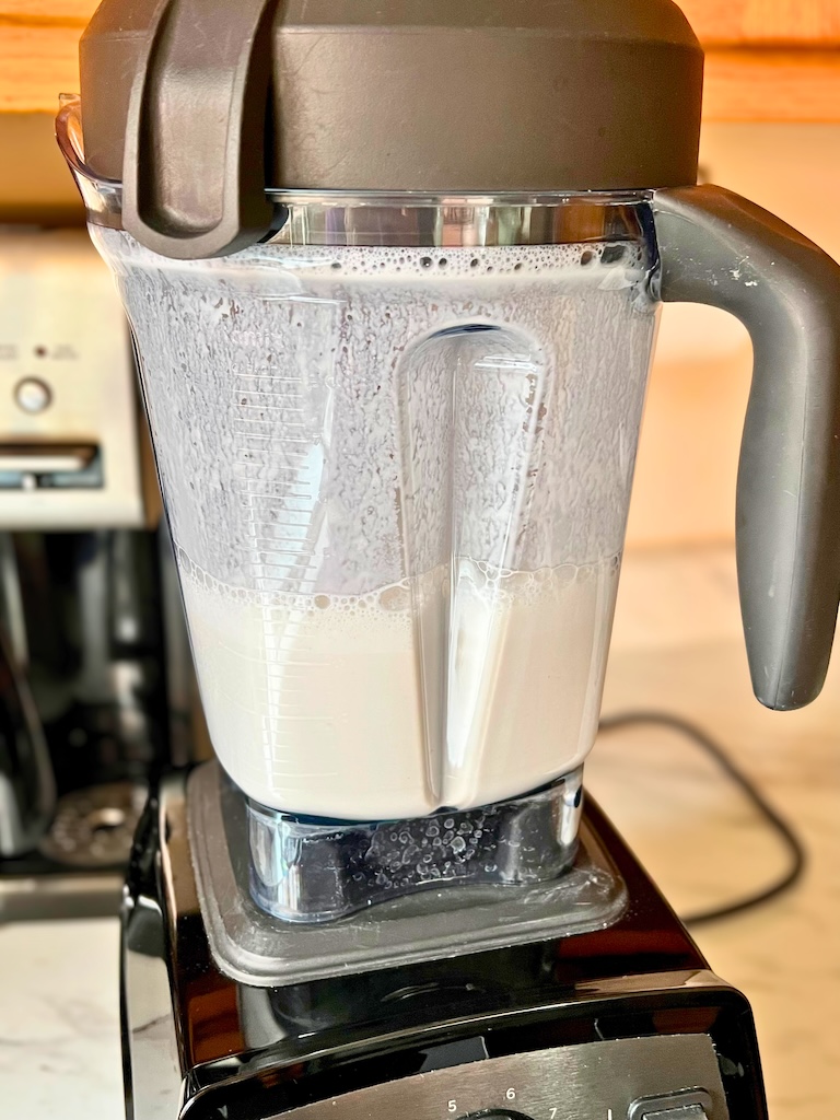 Cashew Milk in Blender – Sourdough and Such